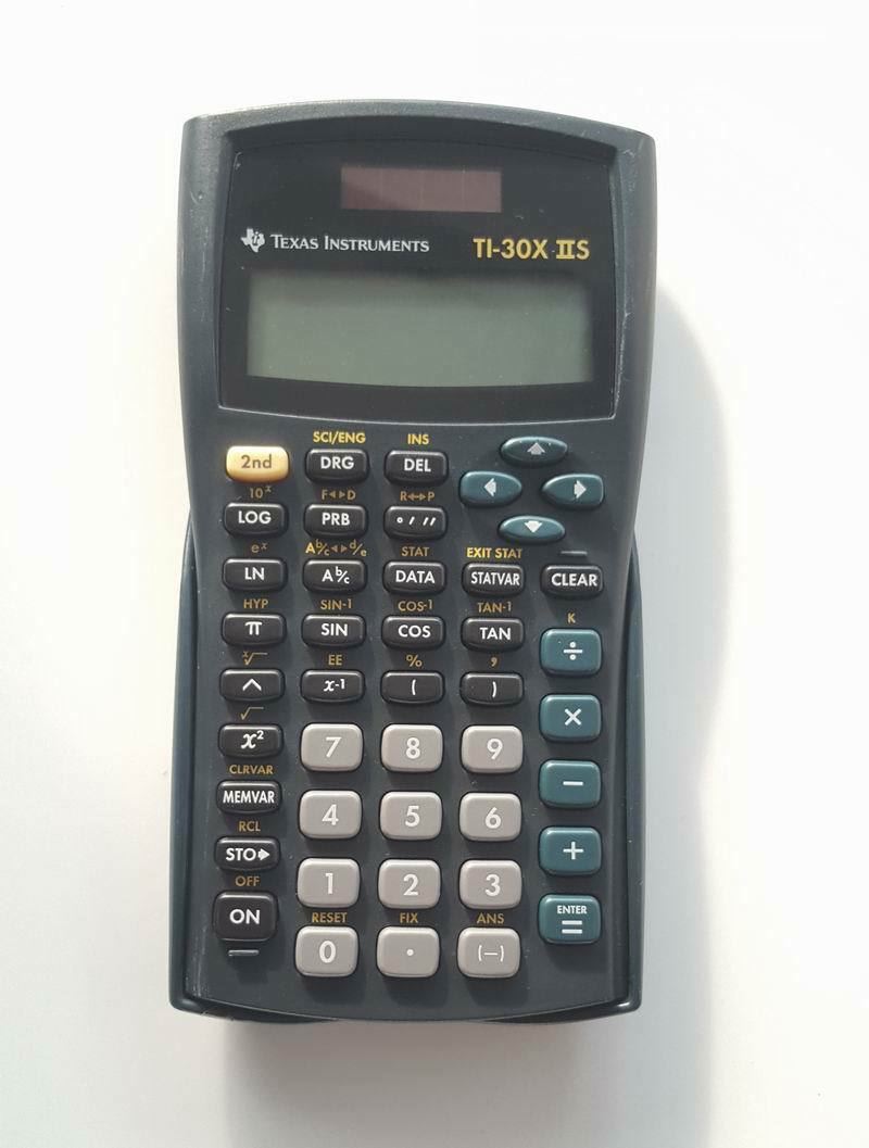 Texas Instruments TI-30X IIS Scientific Calculator 10-Digit LCD TI30XI ...