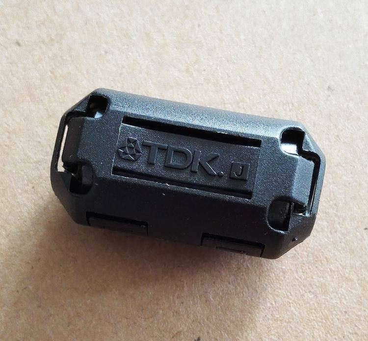 10x TDK 7mm Clip On EMI RFI Filter Snap Around Ferrite Black – Magconn