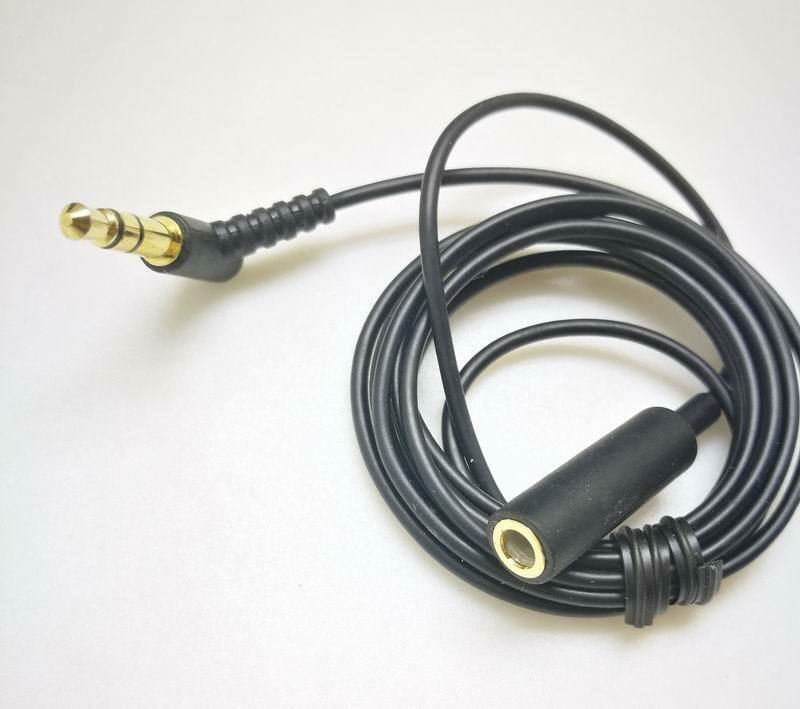 HIFI 3.5mm Male To Female Earphone EarBud Extension Cable For AKG Sony ...