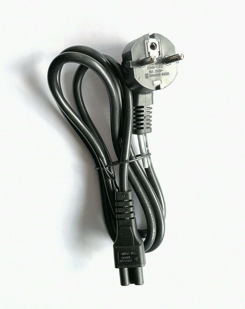 EU (3 PRONG CLOVER LEAF) LAPTOP POWER LEAD CORD / CABLE for Laptop Ada ...