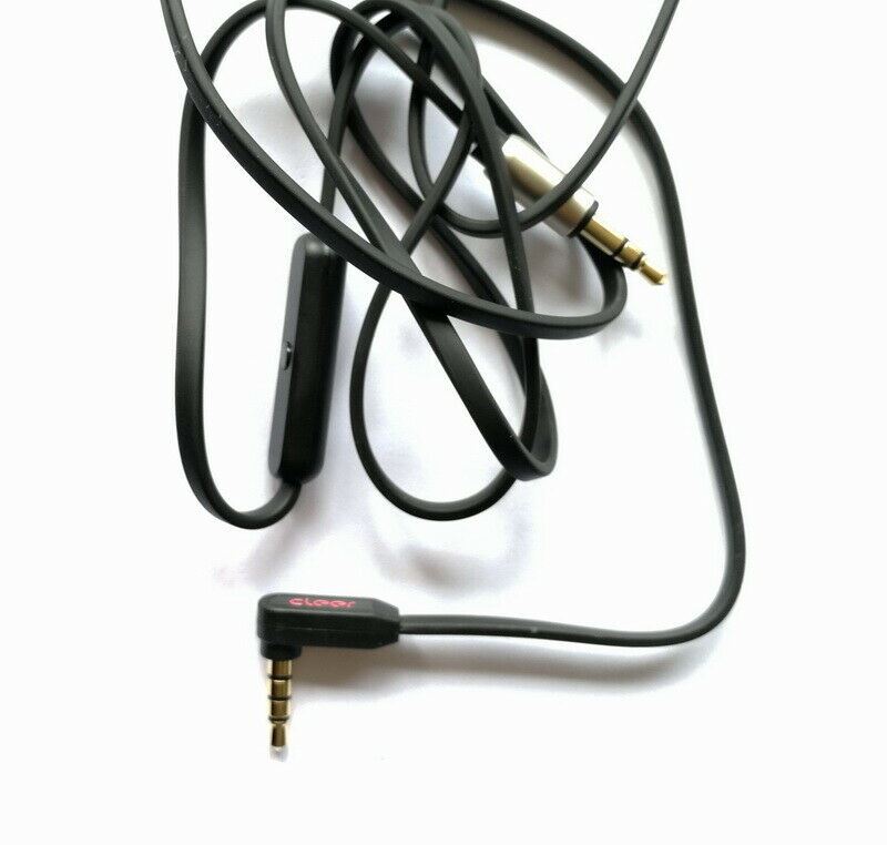 4 FT 3.5mm Auxiliary Aux Male to Male Stereo Audio Cable Cord with Mic ...