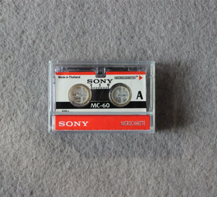 1x Sony MC-60 MC60 Microcassette Blank Cassette Tape Disc 60 min Tapes ...